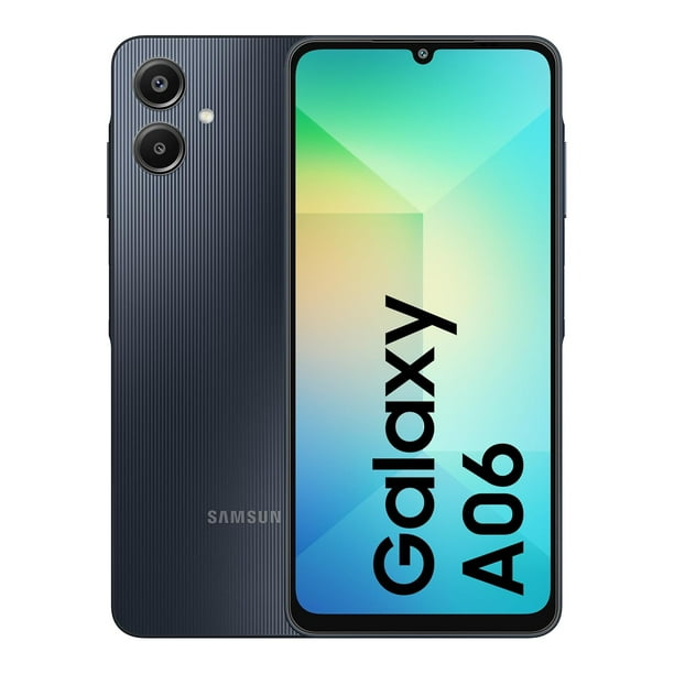 Smartphone Samsung Galaxy A06 Dual Sim 4GB RAM 128GB Negro Liberado | Walmart en línea