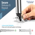 KNOX 90 Degree Bimini Top Deck Hinge Mount with Quick Release Pins ...