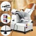 Aoile 10" Commercial Automatic Meat Slicer with Adjustable Thickness ...