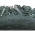 MASSFX KT ATV Tires Set, 25x8-12 Front & 25x10-12 Rear, 6-Ply, Side ...