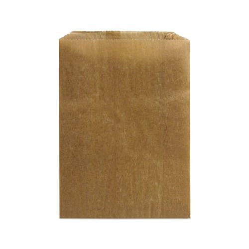 Napkin Receptacle Liners 7.5" x 3" x 10.5", Brown, 500/Carton - Walmart.com