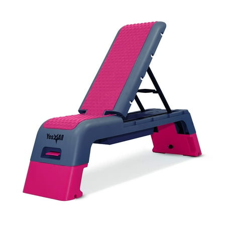 Yes4All Multifunctional Fitness Aerobic Step Platform/Aerobic Deck ...