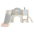 9 in 1 Toddler Slide Playset, Climbing Toys Spaceship Set with Slide ...