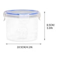Airtight Plastic Food Storage Can, 34oz Sealed Container for Grains ...