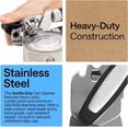 GORILLA GRIP Heavy Duty Stainless Steel Smooth Edge Manual Can Opener ...