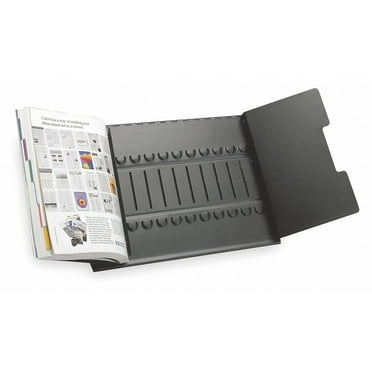 Durable Catalog Display Rack, 12 1-inch Rings, Gray - Walmart.com