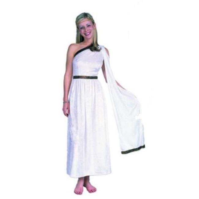 Female Toga Costume - White - Size Ladies Plus 16-20 - Walmart.com
