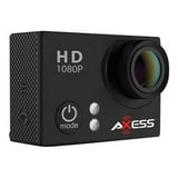 Axess Full HD 1080h.264 Waterproof Action Camera-Black - Walmart.com