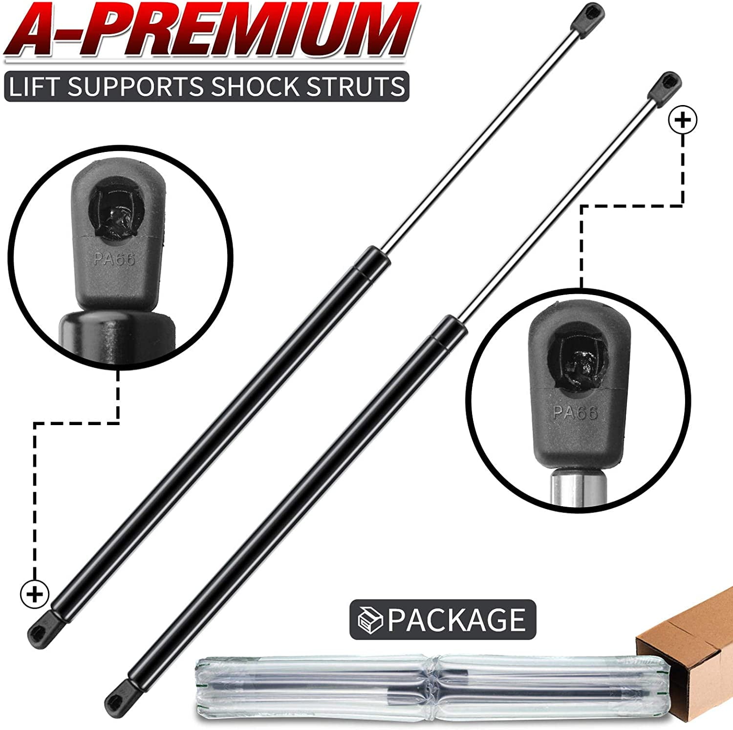 A-Premium Tailgate Rear Hatch Lift Supports Shock Struts Replacement ...