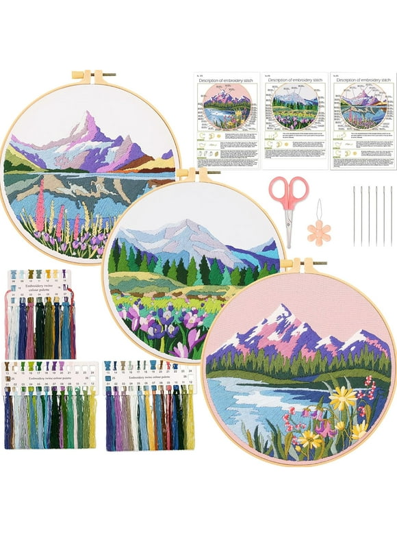 Embroidery Kits in Needlepoint & Embroidery - Walmart.com