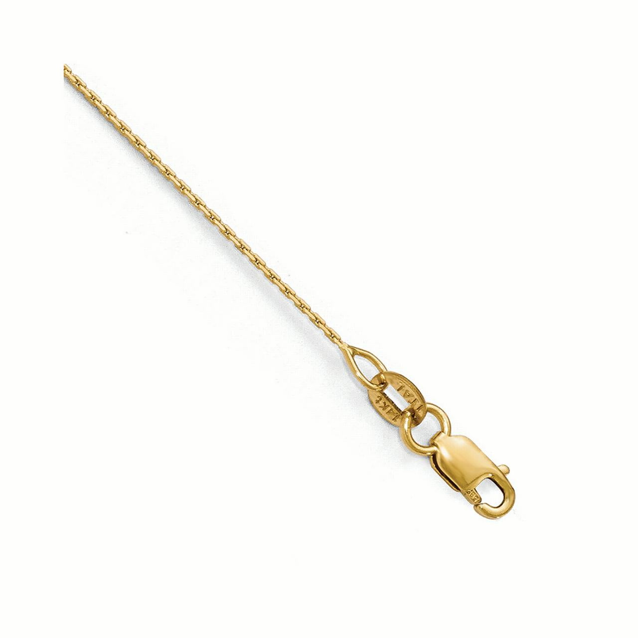 Leslies 14k Boston Link Chain - Walmart.com