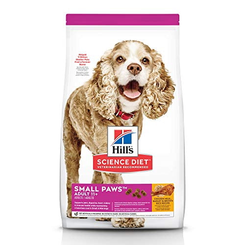 Click here for Hills Science Diet Adult 11+ Small Paws Chicken Me... prices