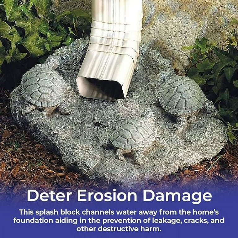 River Pebble Splash Block