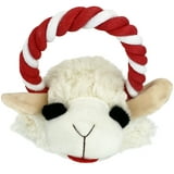 Multipet Lamb Chop Plush Dog Toys, with Rope Pull and Crinkle Noise ...