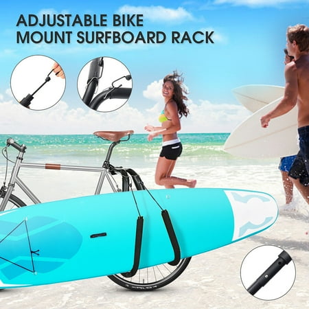 Surfboard Carrier Wakeboard Bike Rack Bicycle Side Mount Surf Carver ...