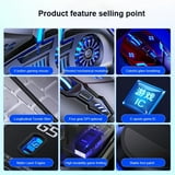G5 Mute Wired Gaming Mouse RGB Backlight Mechanical Silent Mouse 6 Key ...