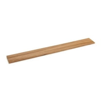 1 3/8" Wide Oak Overlap Transition Strip with 1/4" High Overlap (3 FT ...