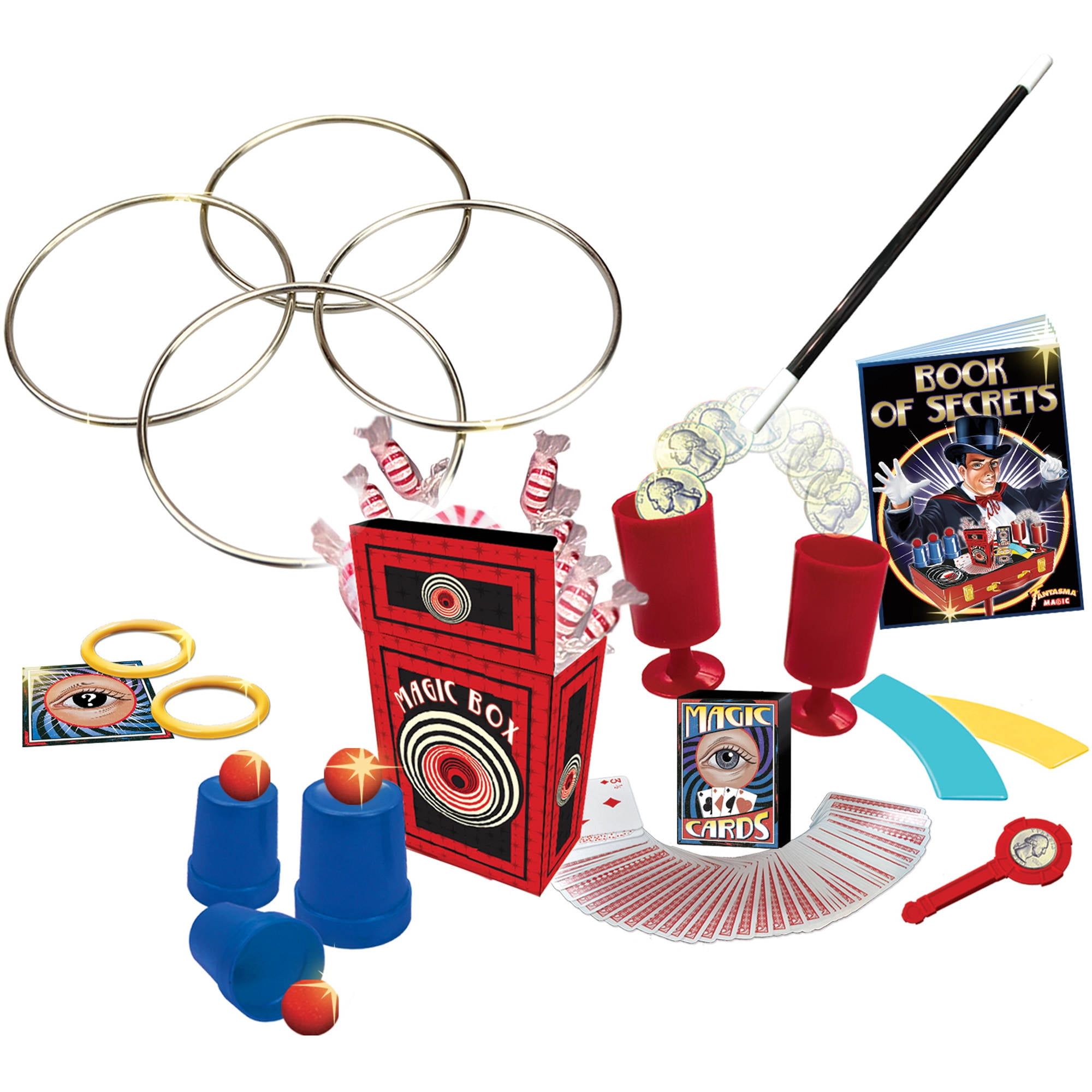 Fantasma Magic Wooden Table and Case - Over 200 Incredible Magic Tricks ...