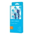 3.3ft Nylon Braided Type C Usb 2.0 Data Cable In Blue - Walmart.com