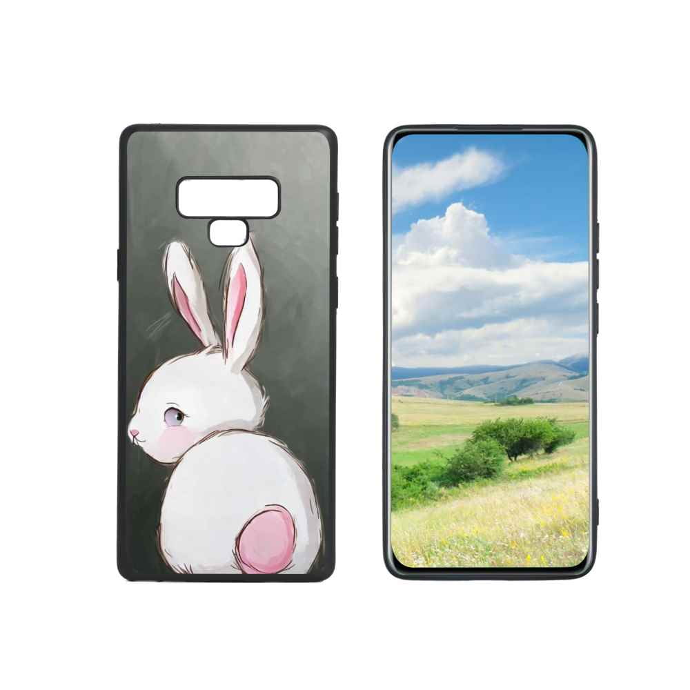 Compatible with Samsung Galaxy Note 9 Phone Case, Cute-Rabbit Case Men ...