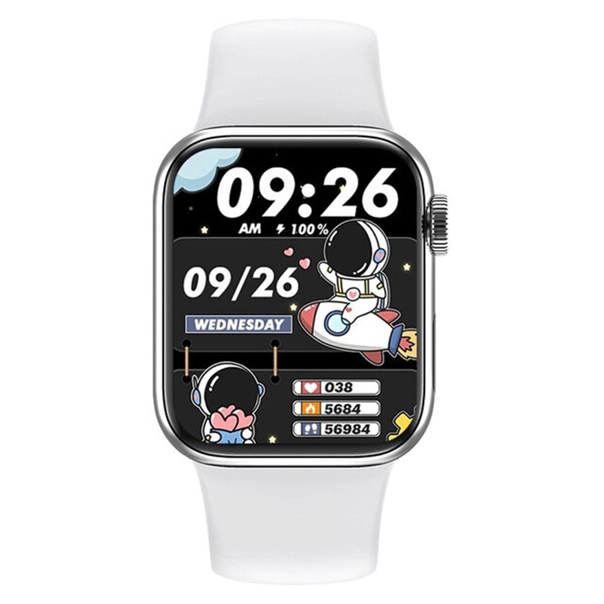 Reloj Smartwatch M Seven Serie 7 con NFC Fralugio Blanco Fralcugio Lujo ...