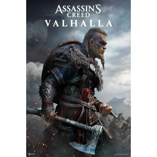 Laminated Assassins Creed Valhalla Merchandise Male Ultimate Edition ...