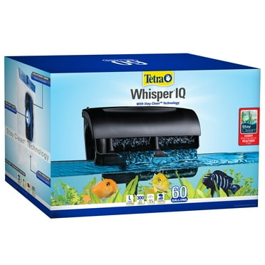 Tetra Whisper Large Fish Power Filter, Quiet 3-Stage Filtration for 30 ...