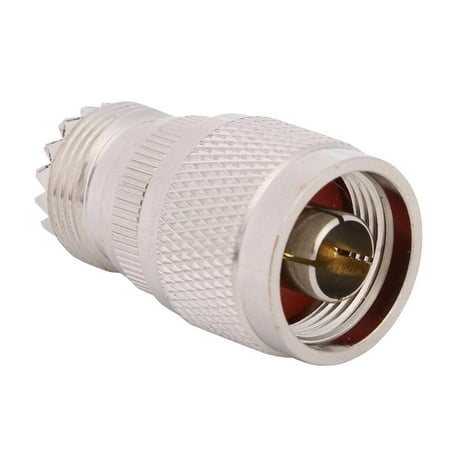 Peggybuy N Type L16 Male Plug to UHF SL-16 PL259 Female RF Coax Adapter ...
