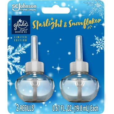 Glade PlugIns Scented Oil Air Freshener Refills, First Frost, 1.34 fl ...