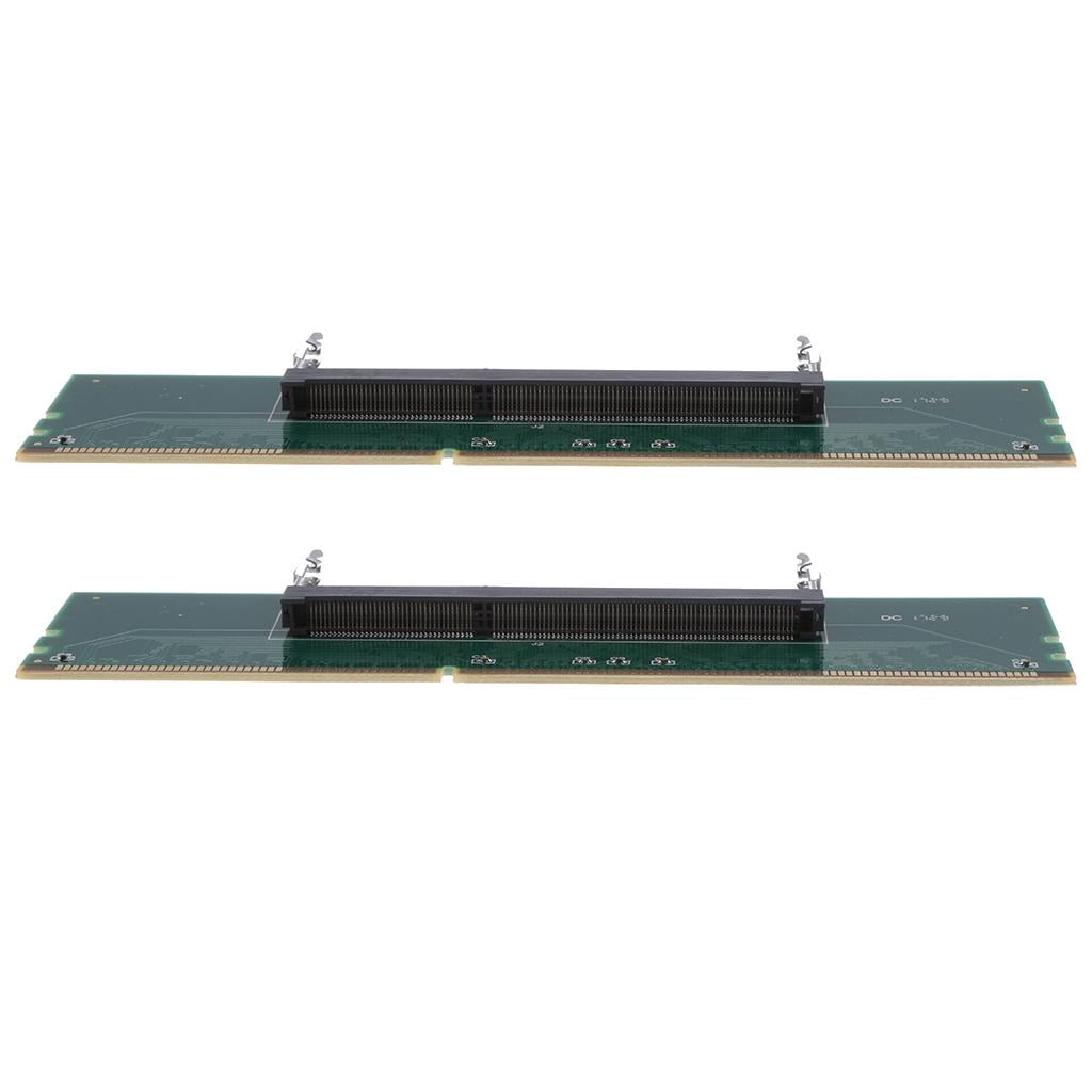 Adaptador de Conector RAM de Memoria RAM de 2 Piezas para Computadora ...