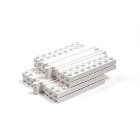 Dreamup Toys Block Platform Straight, Connect Wooden Train Tracks and ...