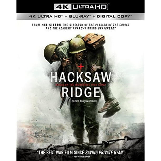 Hacksaw Ridge - 4K Ultra HD + Blu-ray + Digital [UHD] - Walmart.ca