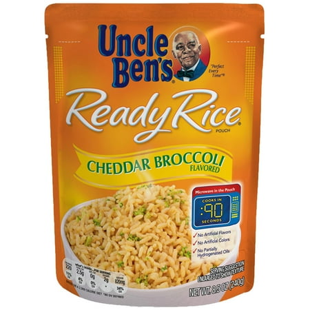 UNCLE BEN'S Ready Rice: Cheddar Broccoli, 8.5oz - Walmart.com