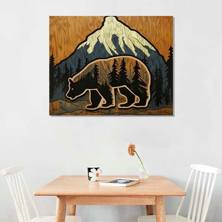 Cabin Bear Decor Rustic Cabin Bear Decor