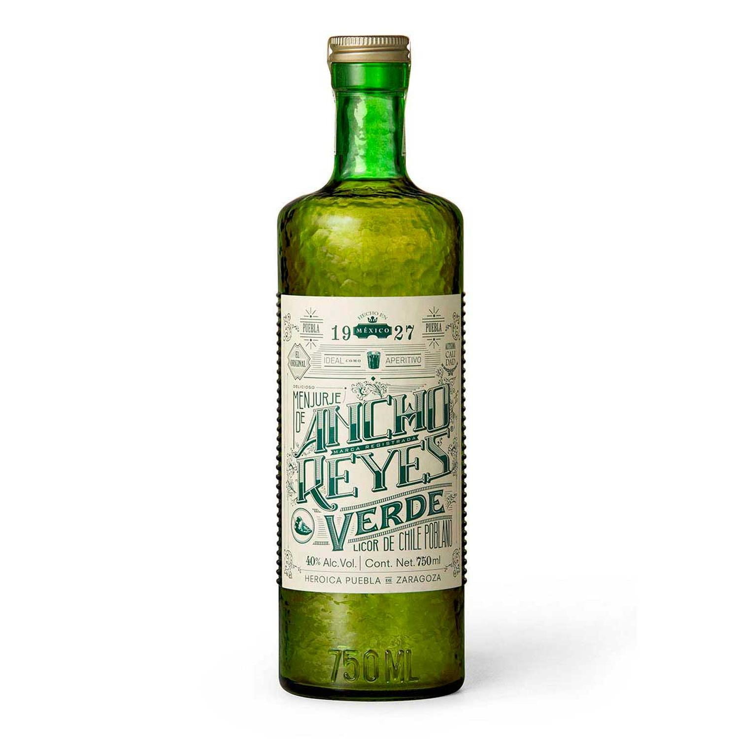 Pack de 6 Licor Ancho Reyes Chile Verde 750 ml | Walmart en línea