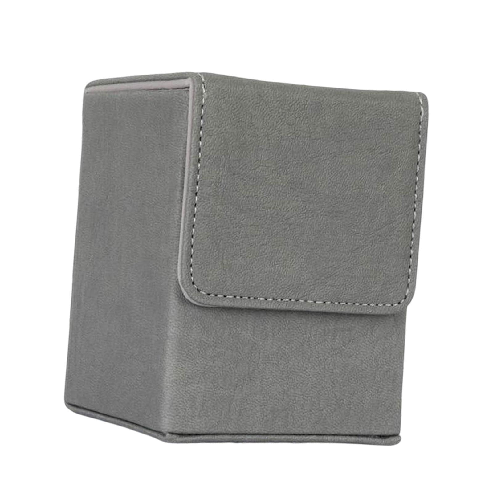 PU Card Deck Storage Box Board Games Card Carrying Organiser Case ...