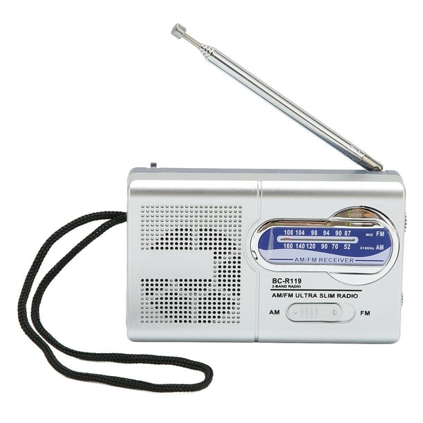 Portable Radio,Portable Pocket Radio AM/FM Portable Pocket Radio Small ...