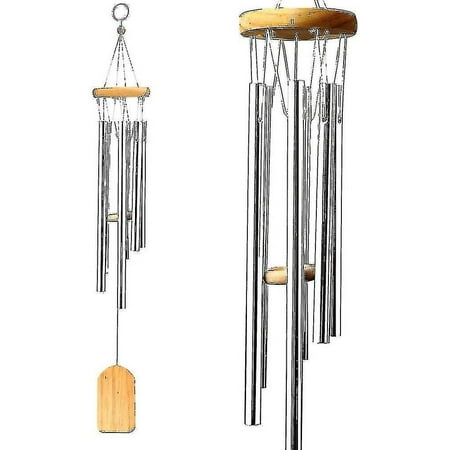 Wind Chime Musical Bells Arts Craft With Wooden Pendulum - Outdoor ...