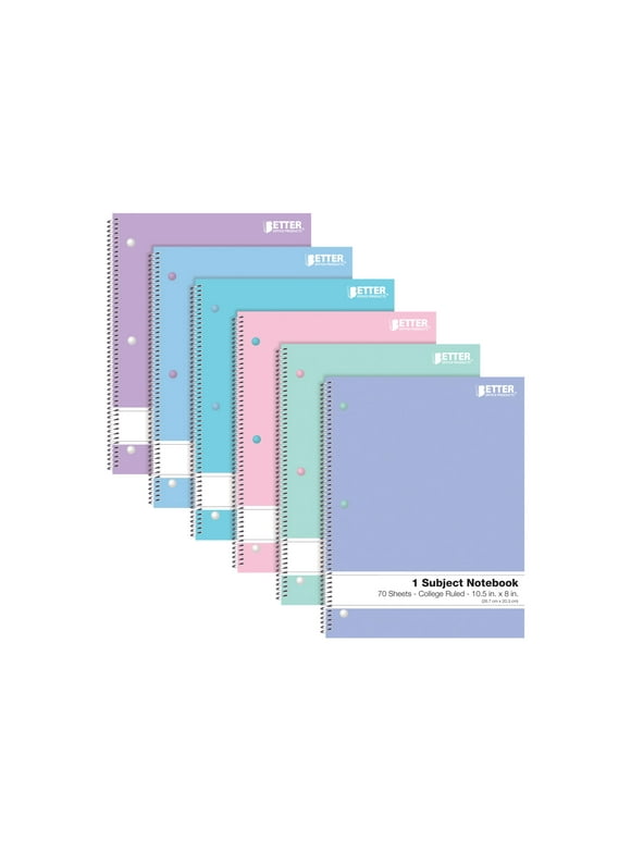 Spiral Notebooks in Notebooks & Pads - Walmart.com