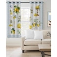 Boho Lemons Blackout Curtains for Bedroom/Living Room, Thermal ...