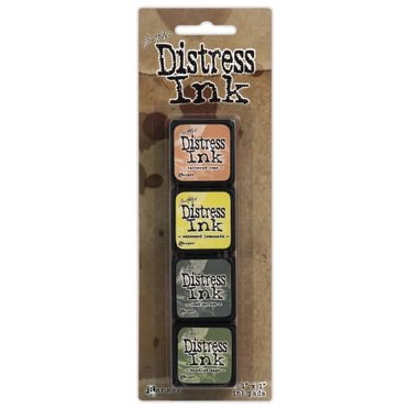 Tim Holtz Distress Mini Ink Pads 4/Pkg-Kit 12 - Walmart.com
