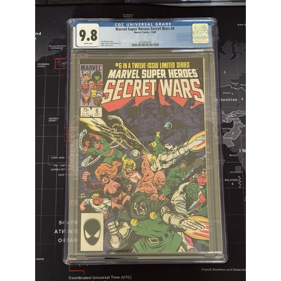 Marvel Super Heroes Secret Wars #7 - CGC 9.2 Comic Book - Walmart.com