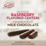Sweet Candy Sweets Gourmet Raspberry Chocolate Sticks, 10.5 oz, Box of ...
