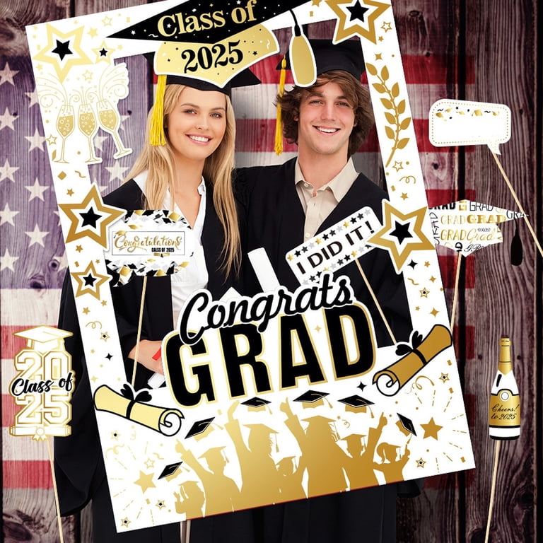 Photography Props For Adults 25Pcs) Graduation Card/Graduation Card ...