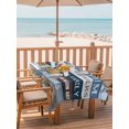 52x70 Tablecloth Rectangle, Lake Farmhouse Outdoor Tablecloth with ...