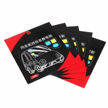 SALE CLEARANCE Annual Post Car Sticker AUTO Window Signal Clear Cling ...