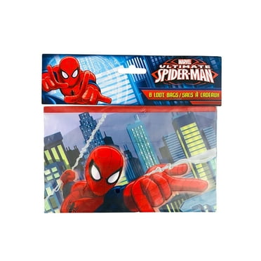 Unique Spider-Man Party Loot Bags, 8 Ct, Multi, Marvel Party Decoration ...