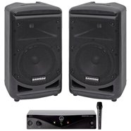 Samson Expedition XP800 800w Portable 8" PA DJ Speaker System+Dual ...