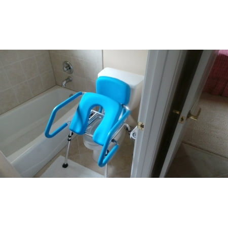 GentleBoost Uplift Assist Commode & Shower Chair with Integrated Toilet ...