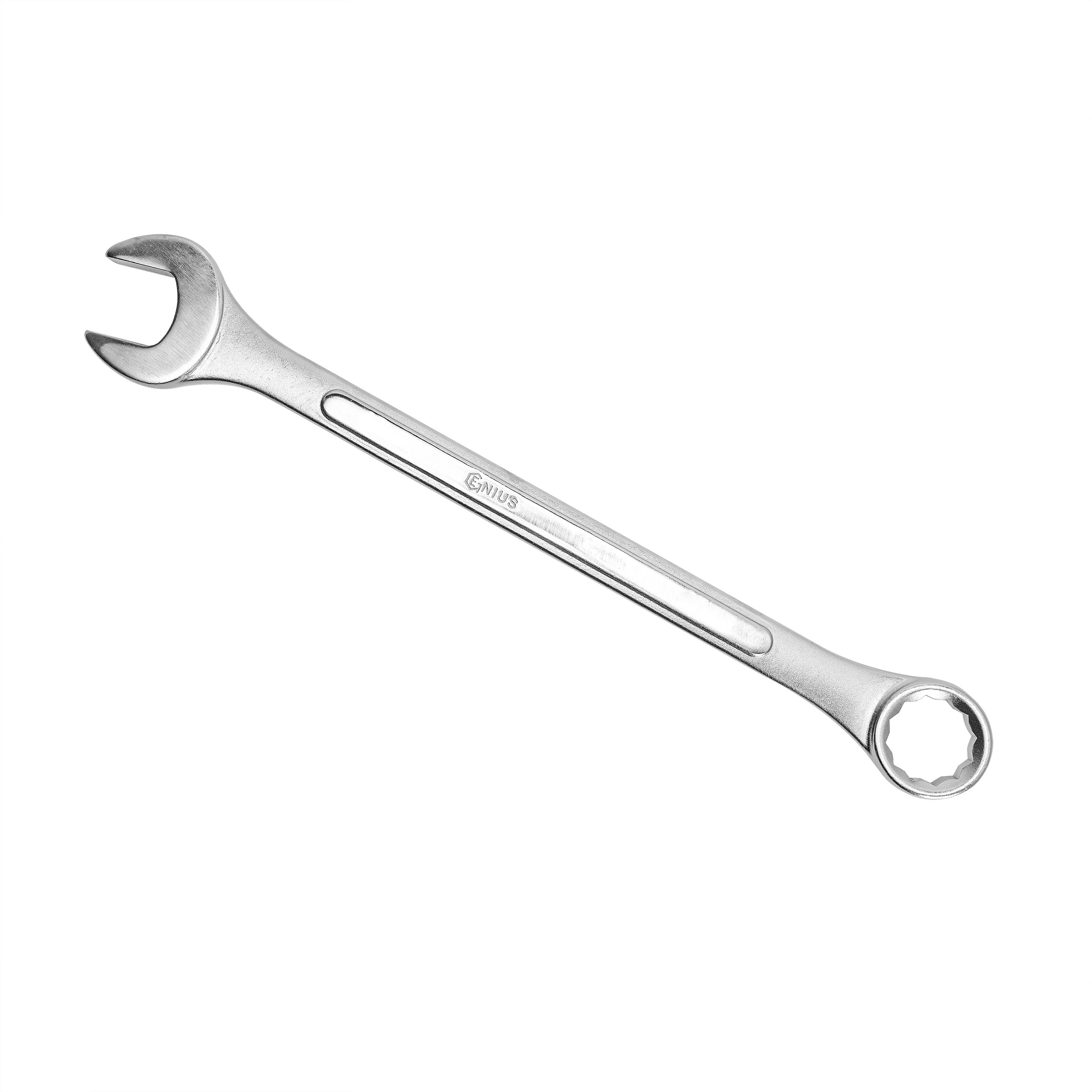 Genius Tools 45mm Combination Wrench, Matte Finish, Chrome Vanadium ...